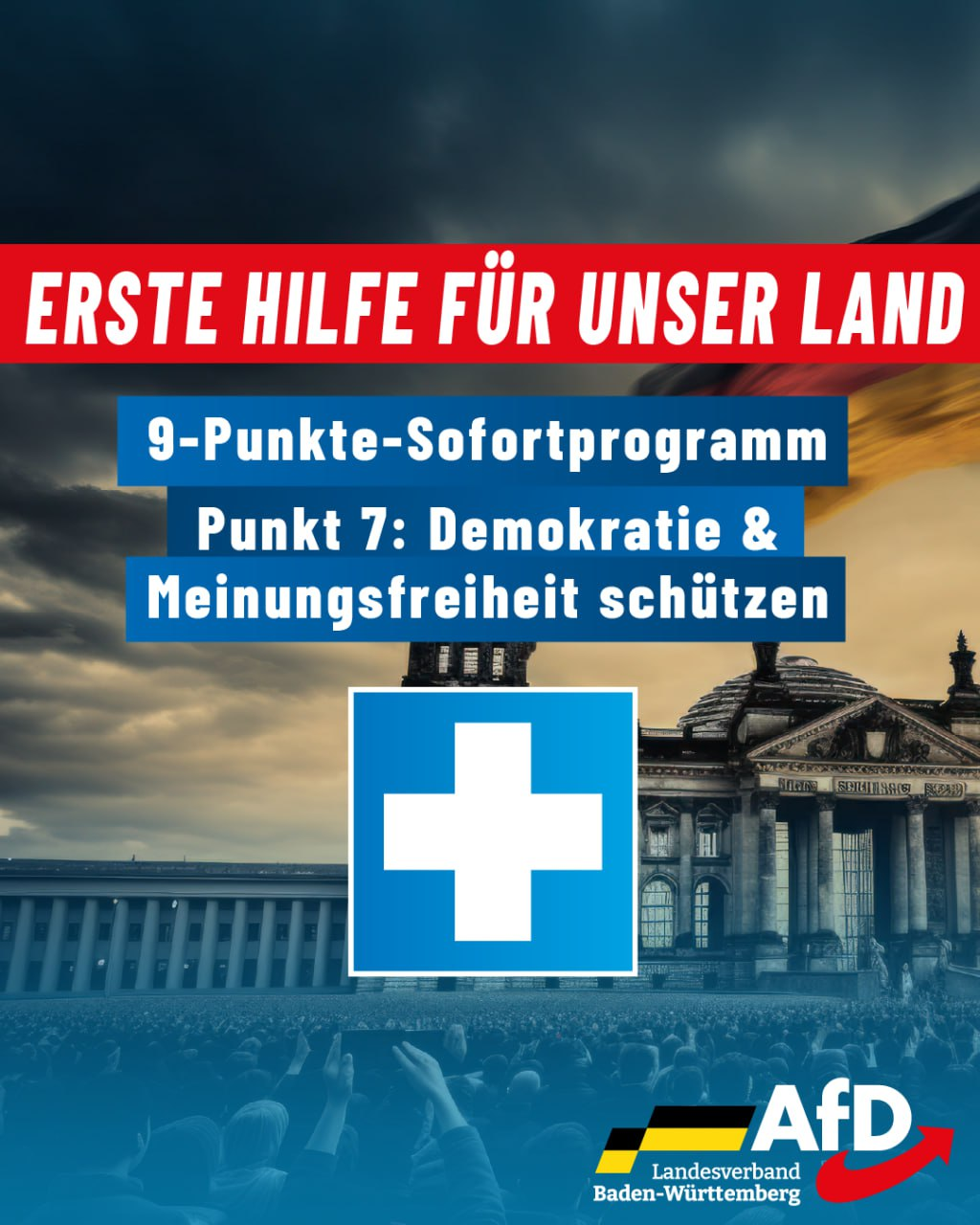 Landtagswahl 2026: Unser 9-Punkte-Sofort-Programm – AfD Esslingen
